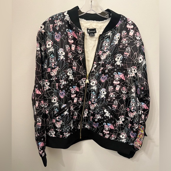 tokidoki | Jackets & Coats | Tokidoki Crystal Palace Xl Bomber Jacket ...